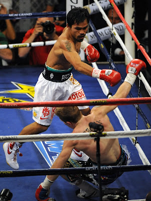 Manny Pacquiao vs. Ricky Hatton boxing match ( photo coverage)