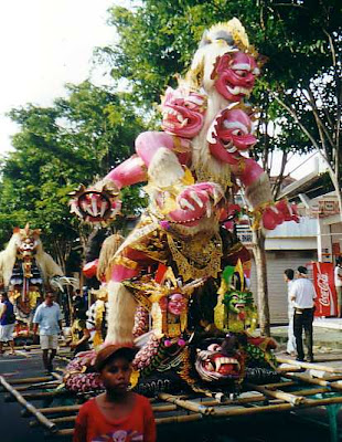 Ogoh-Ogoh Parade During Nyepi Day
