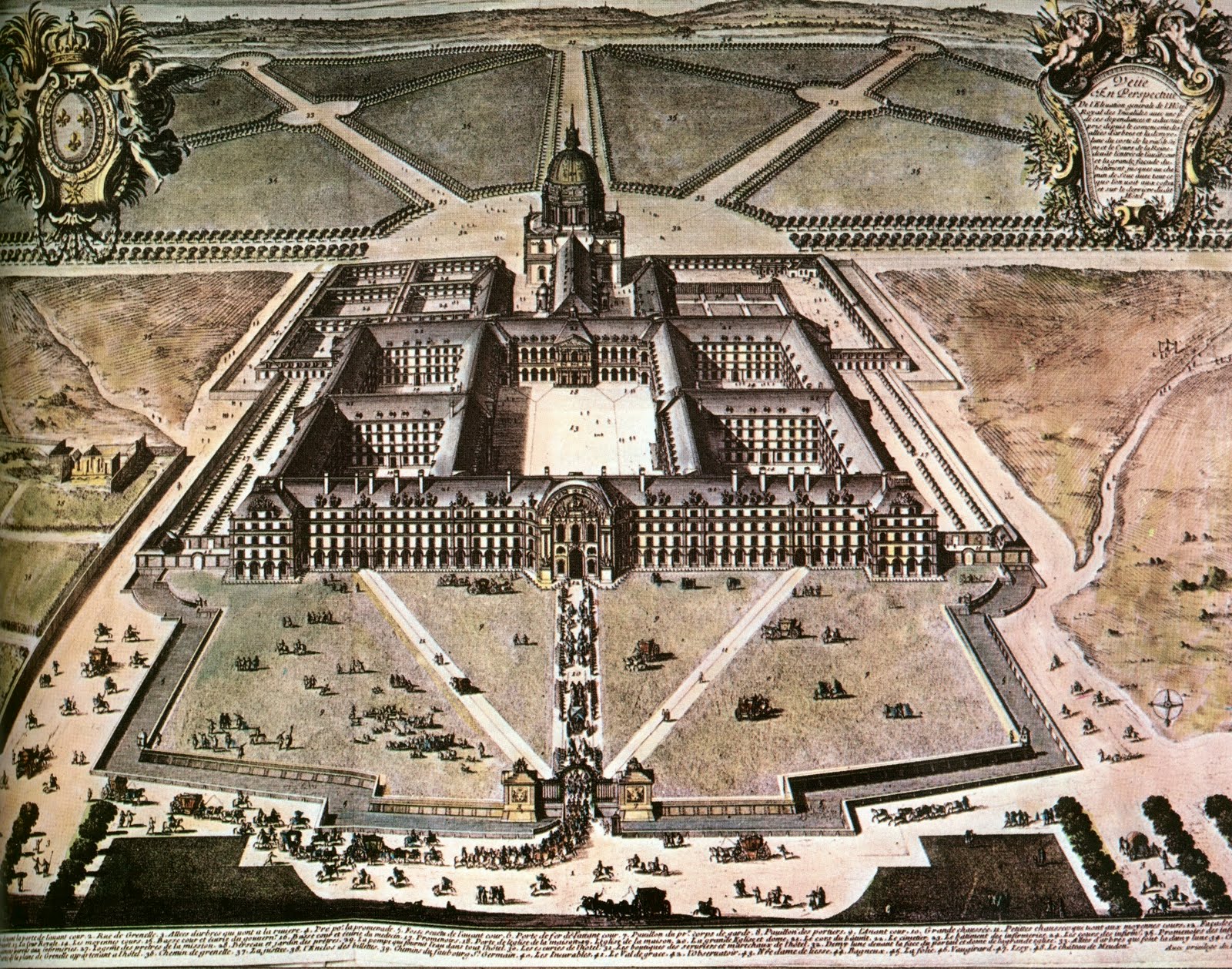 Paisaje e historia urbana: Imagenes Barroco Francia