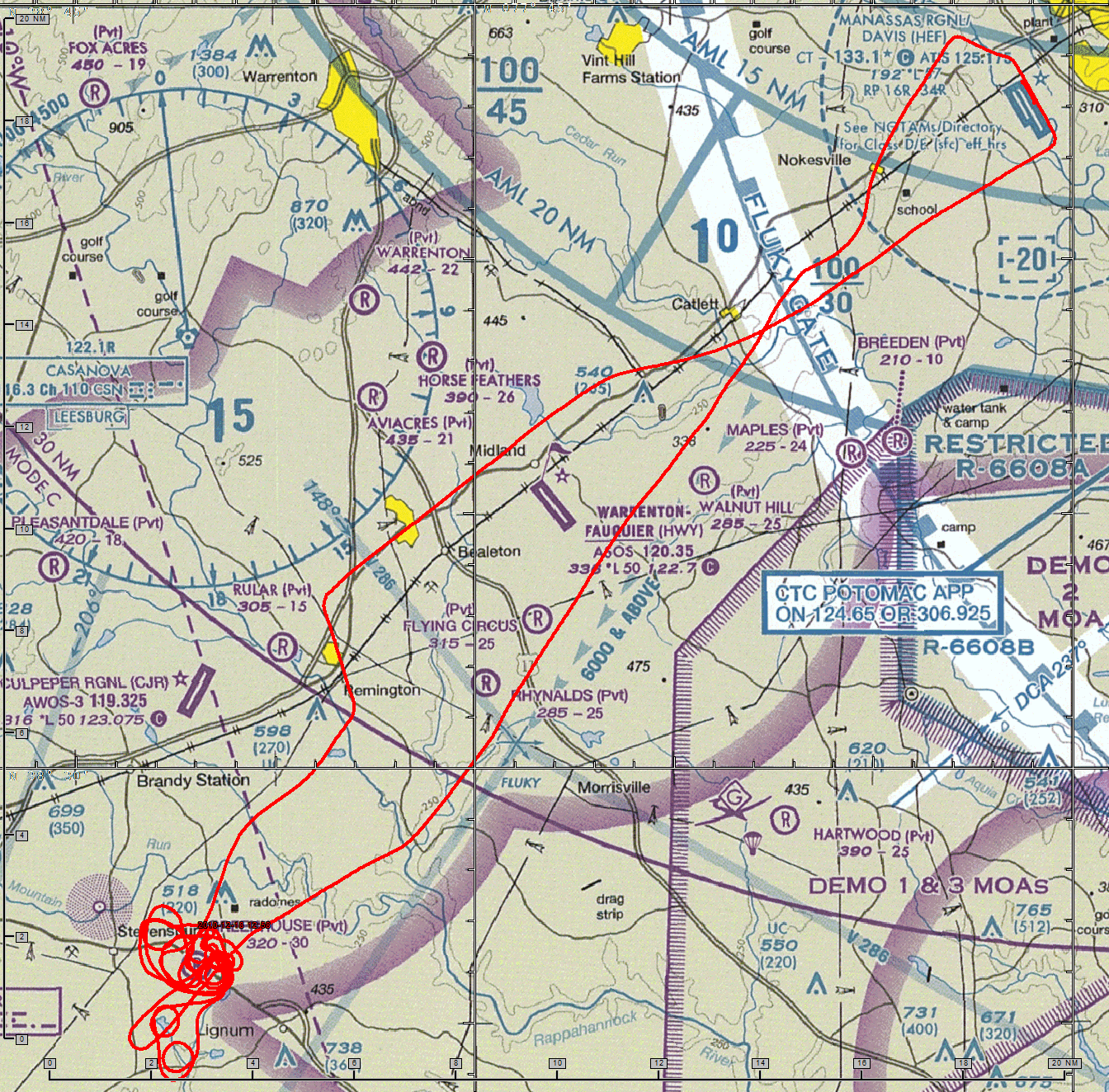 1200 AGL: Simulated emergency landings