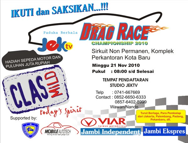 AKSIEN TV: JAMBI : Drag Race Championship 2010