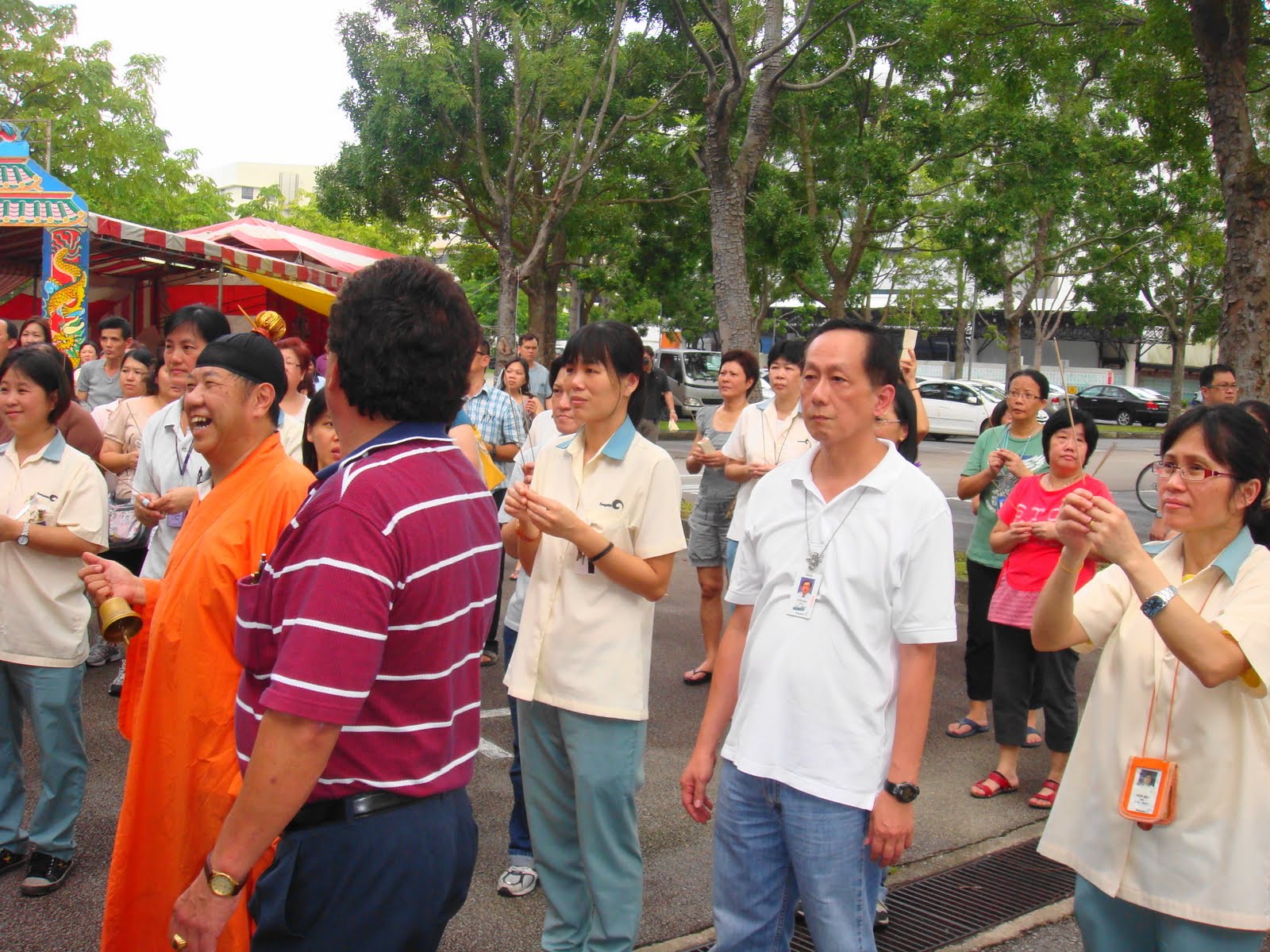 Seventh Month Prayer 庆祝中元: 2010 7th Month Prayers - Preparation of Joss ...