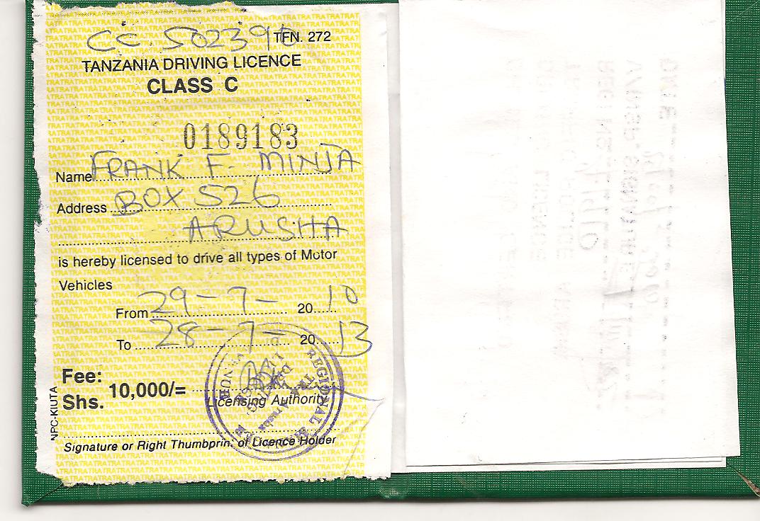 Professional Tourguide School-Graduate: 56. Frank Focus Minja, Graduate.