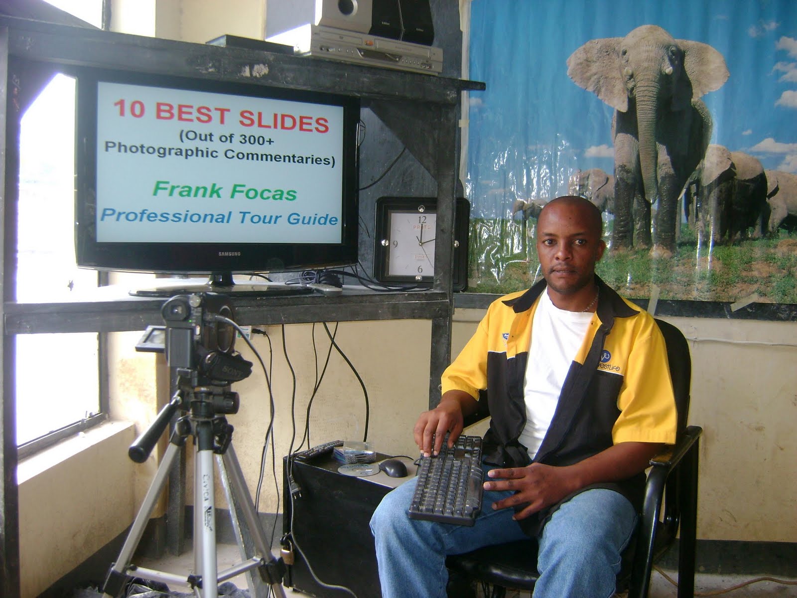 Professional Tourguide School-Graduate: 56. Frank Focus Minja, Graduate.