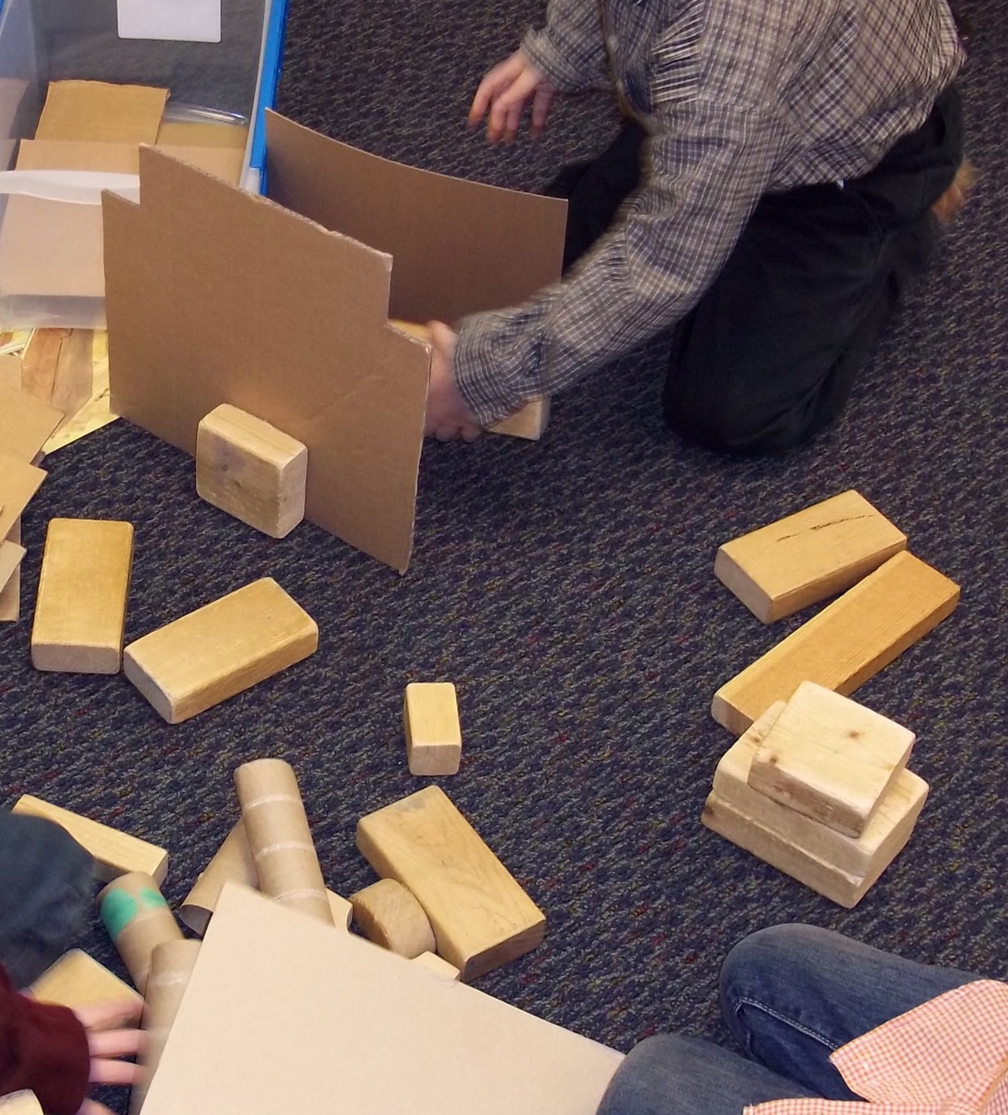 Brick by Brick: Building with Cardboard and Tubes