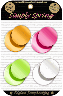 Starynight.Com Digital Scrapbook Kits: Simply Spring Digital Scrapbook ...