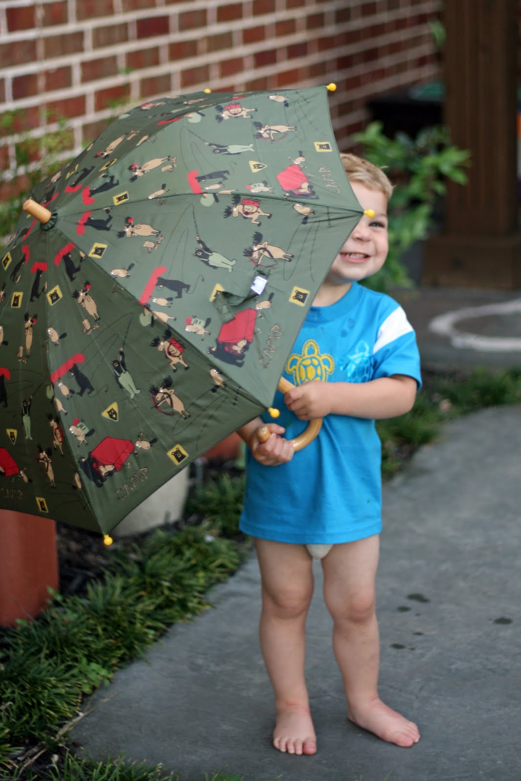 The Quinlan Boys: 'Brella Boy & the Barefoot Baby