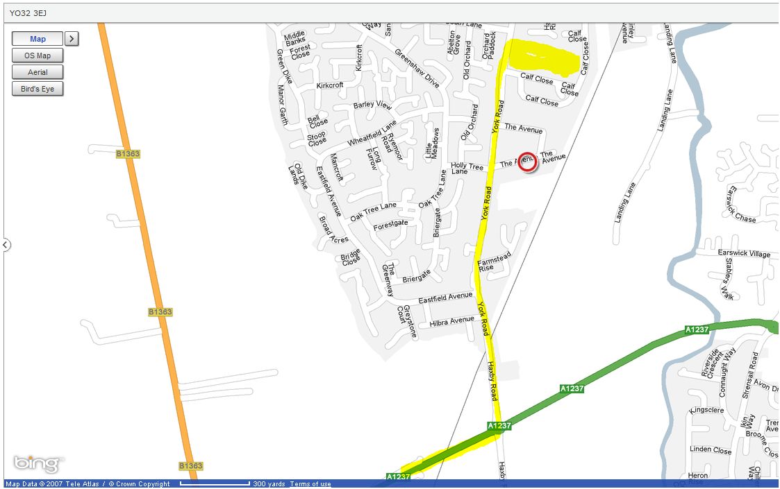 Tadcaster Albion JFC: Directions to Haxby Town - Sunday 25th April (U12's)
