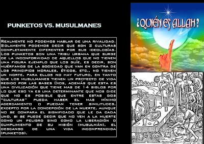 KAREN CELEDÓN: MUSULMANES Y PUNKETOS