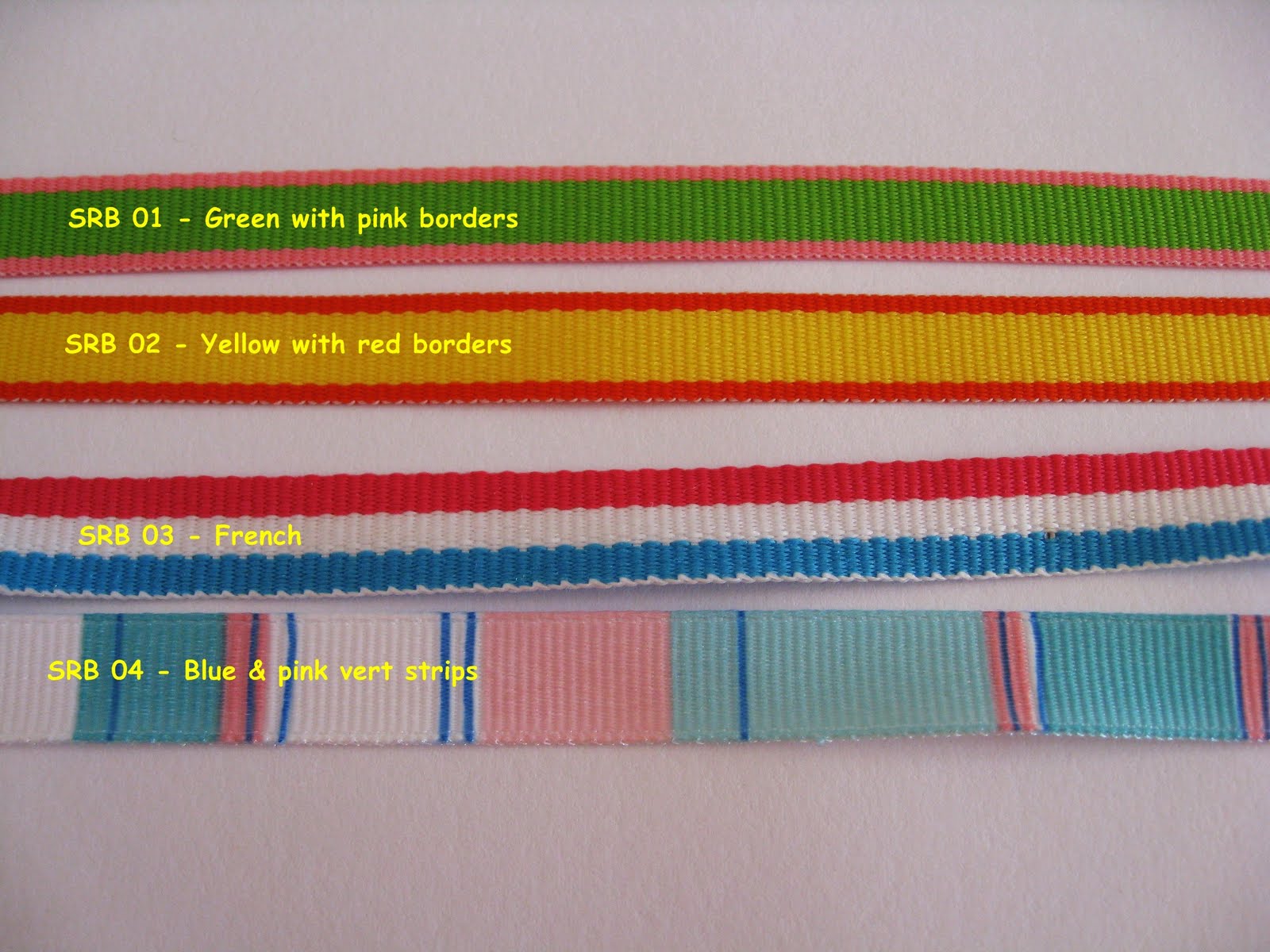 Jades Treasures: 3/8" Ribbon Chart