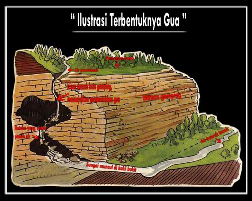 "ANEKA NILAI KAWASAN KARST DAN GUA": " TERBENTUKNYA GUA DAN SISTEM GUA