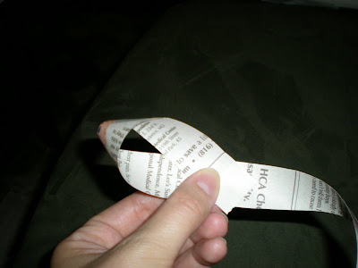 Sewing Economist: Newspaper Bow