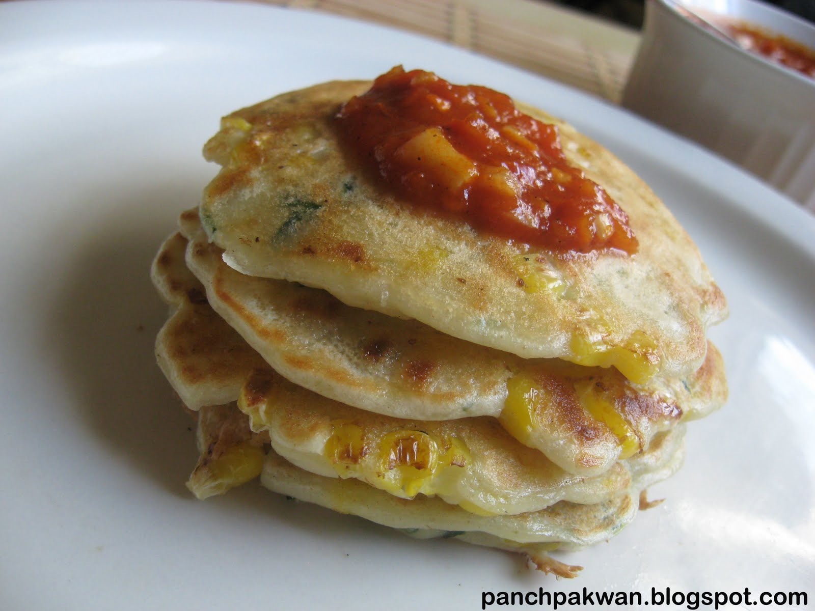 Panch Pakwan: Corn Pancakes