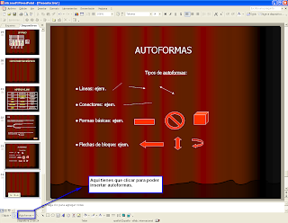 cursillo power point: 7º PASO (IMAGEN Y AUTOFORMAS)