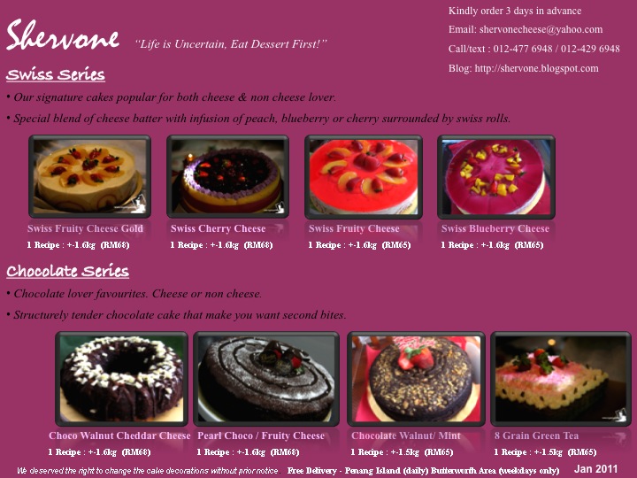 Shervone-Happy Moments: Shervone Cakes 2011 ( Swiss & Chocolate Series)