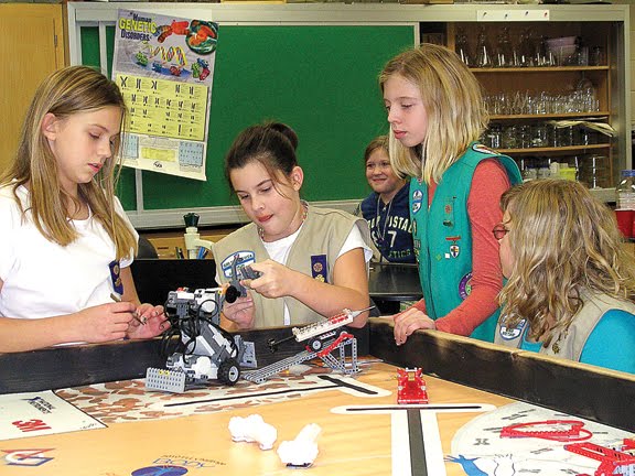 Girl Scouts Across the Country Excel at Robotics - Girl Scout Blog