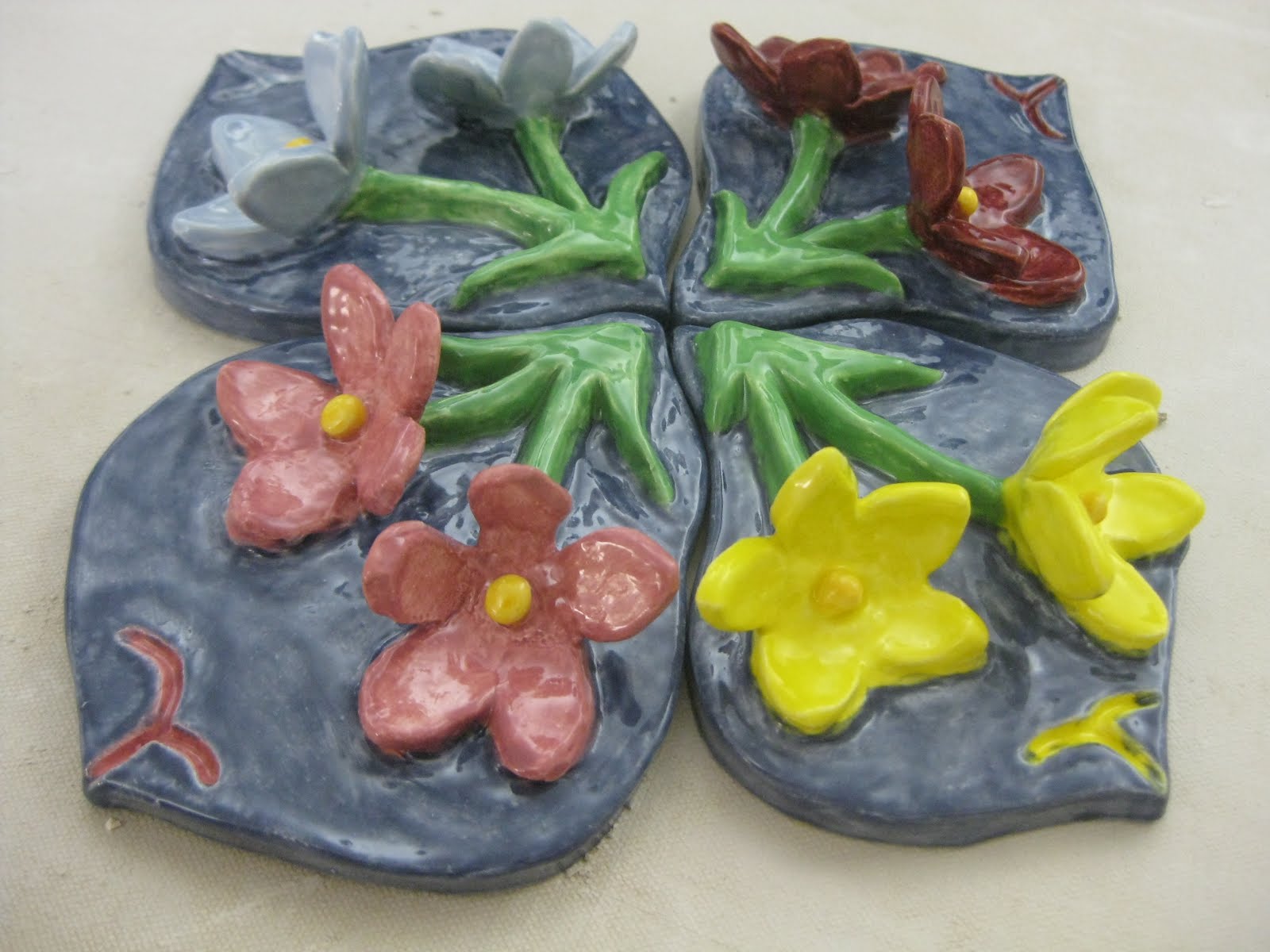 BHS Art Gallery: Ceramics - Mosaics/Puzzles