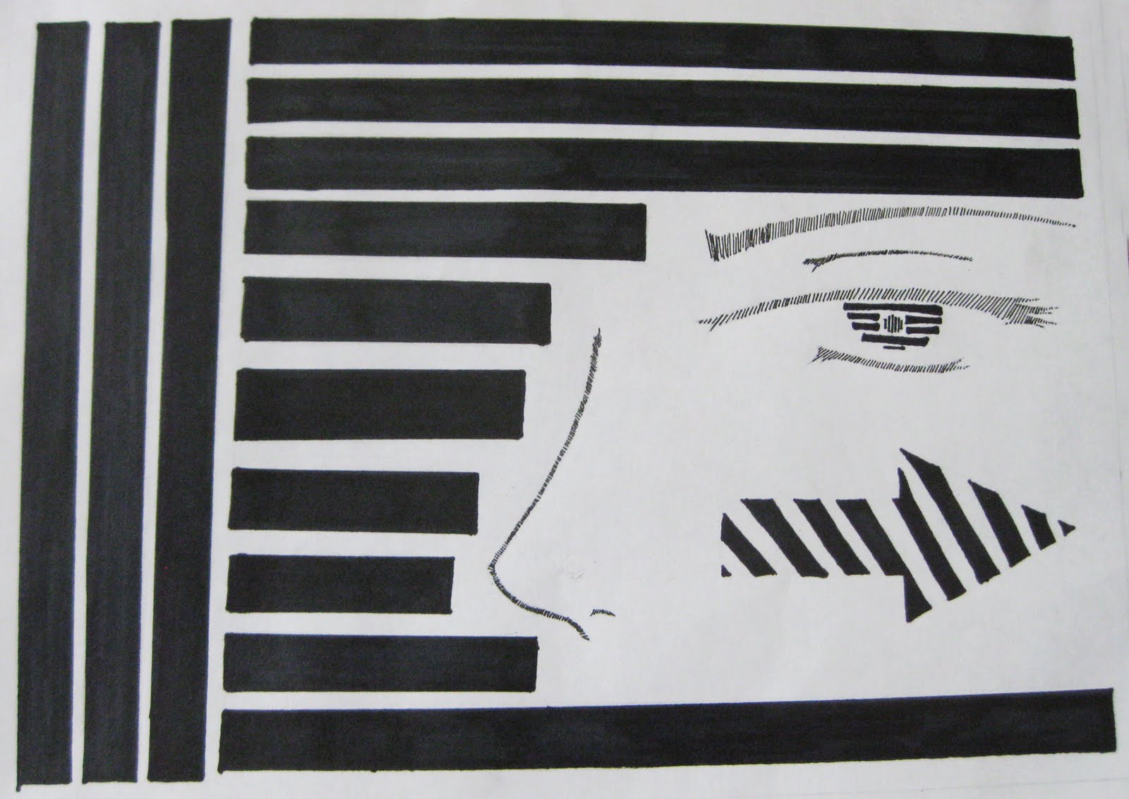 BHS Art Gallery: Graphic Design - Line Design
