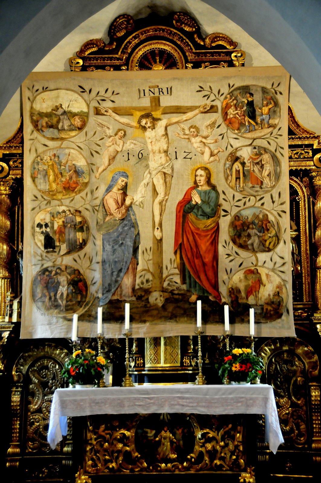 Bert's Travels: St.Stefan, Hunger Cloth