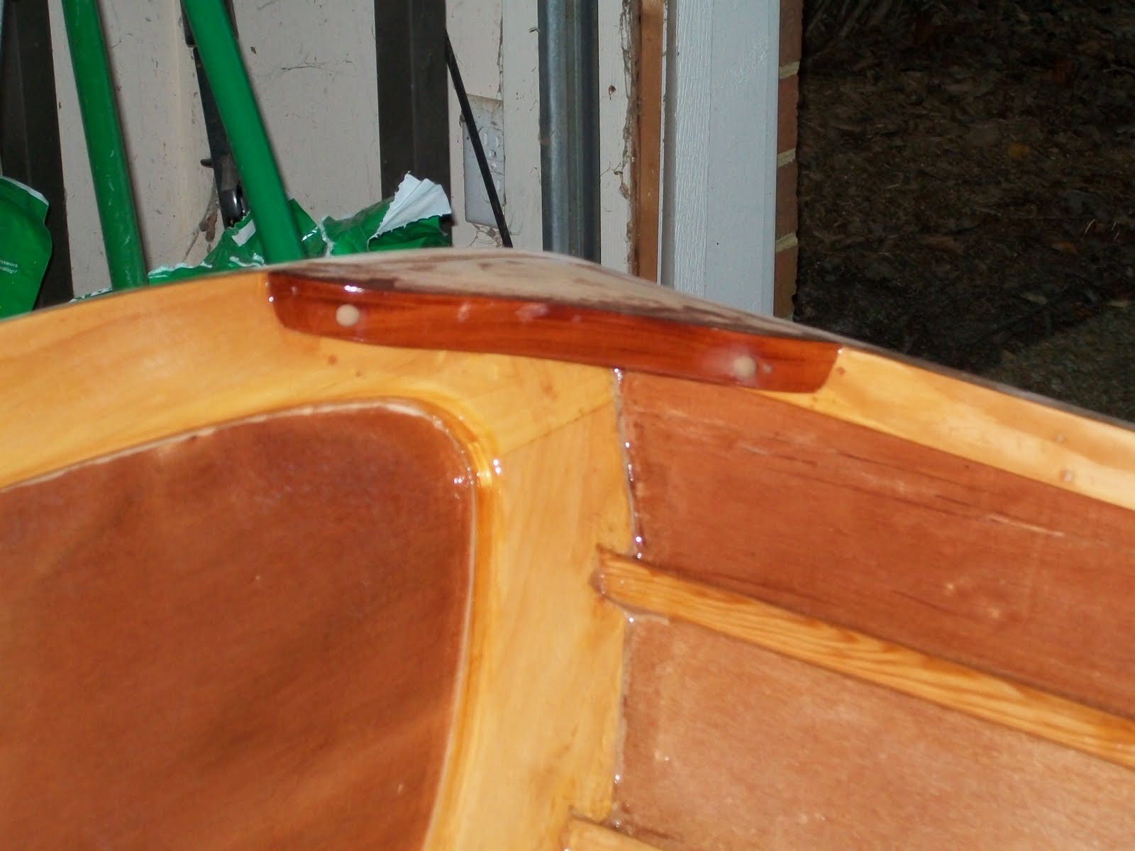 Building the Penobscot 14 Sailboat: More photos showing interior build ...