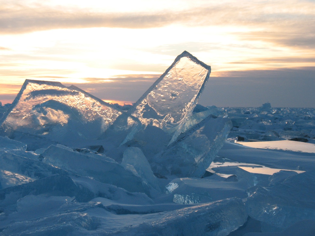 FERRY CABIN NEWS: JANUARY ICE SCENES