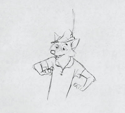 Living Lines Library: Robin Hood (1973) - Model Sheets & Production ...