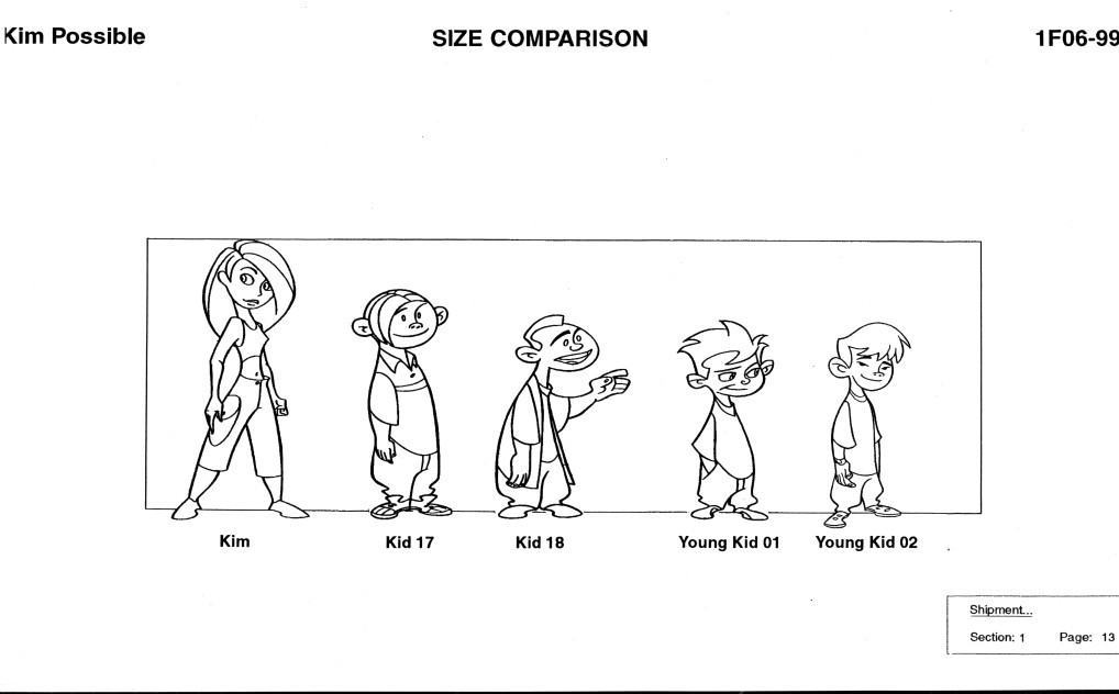 Kim Possible Character Sheet