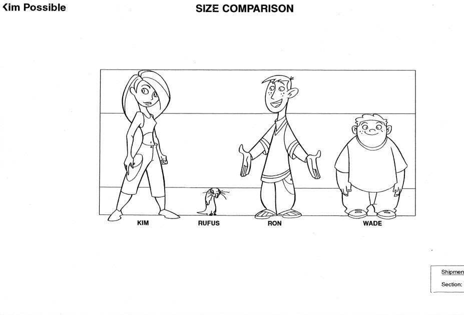Kim Possible Character Sheet