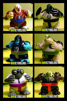 Colin's Ben 10 Toys: Sumo Slammers