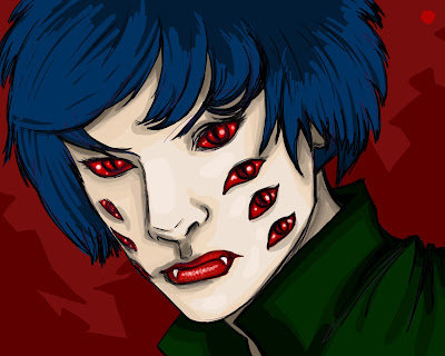 A Monster A Day: Vampire Spider Girl