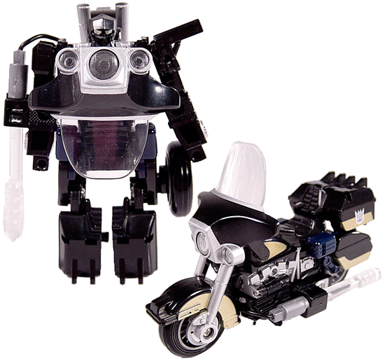 TOYS FOR ALL: Transformers RID 2001 AXER - SIDEWAYS robots in disguise ...