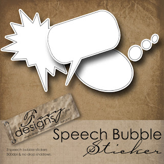 FoxyDesigns: The Speech Bubbles are back...Freebie Time!