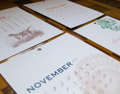 beth perry DESIGN Notebook: the twenty-ten calendar