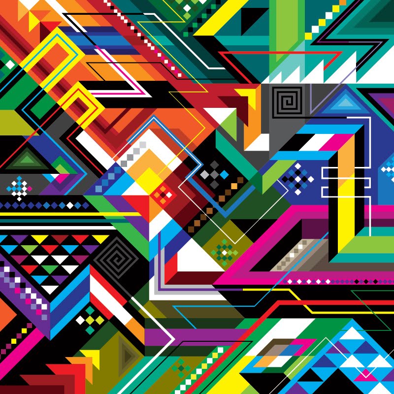 lush... | Abstract geometric art, Geometric art, Pop art wallpaper