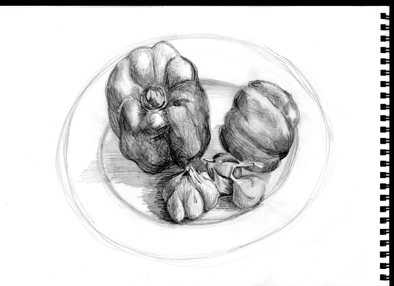 Karen's Art Blog: Composition of natural objects