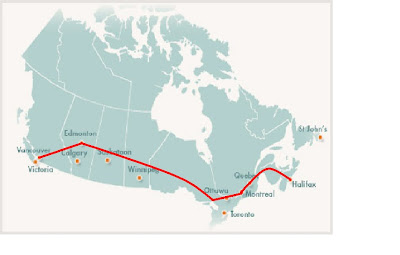 Linden's Trip Across Canada
