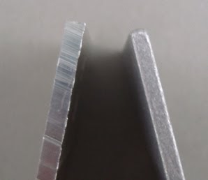 The Finished Part: Aluminum Edge Rounding