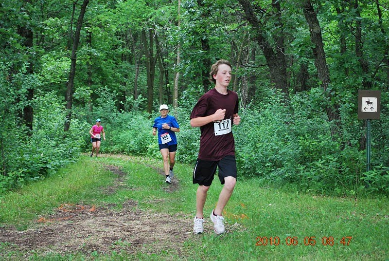Chester Woods Trail Run: 5k Male winners