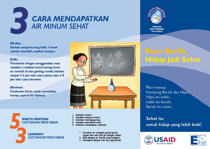 Contoh desain leaflet, brosur, dan poster