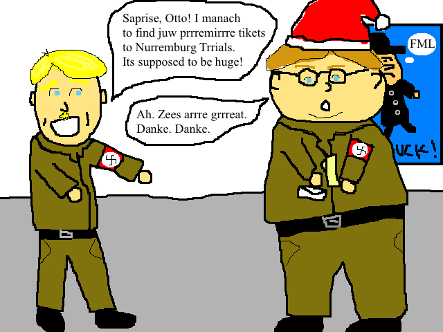 Affinity for Anecdotes: How A Nazi Celebrates Christmas: Secret Santa