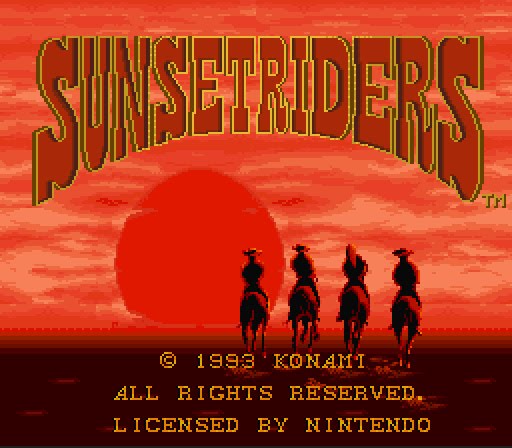 VGJUNK: SUNSET RIDERS