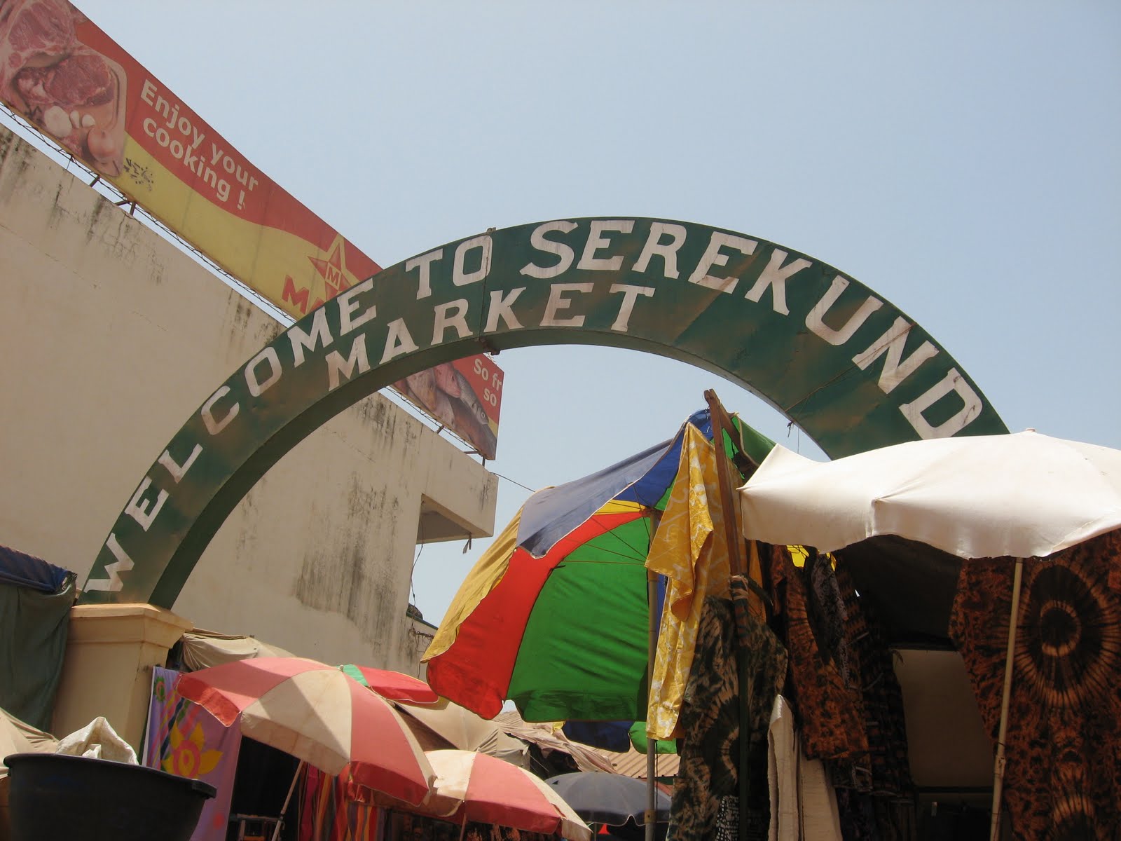 A Semester in The Gambia: Serekunda Market