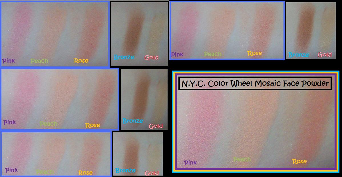Thoughts From The Mrs.: Review: N.Y.C. Color Wheel Mosaic Face Powder