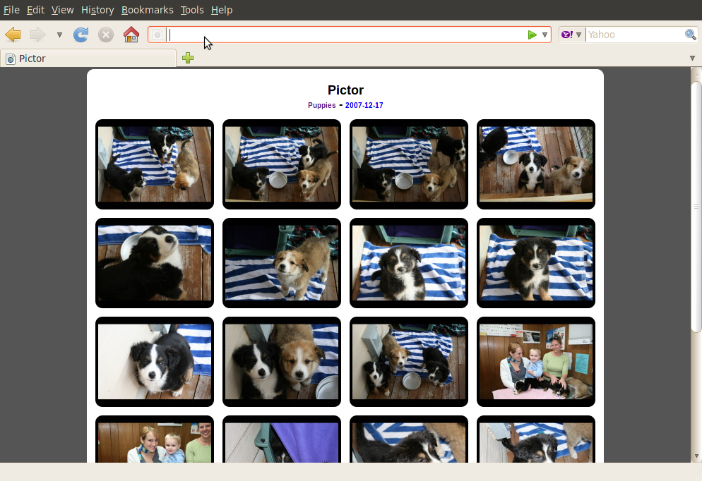 From the Canyon Edge: Pictor: A Photo Web App for your Cloud