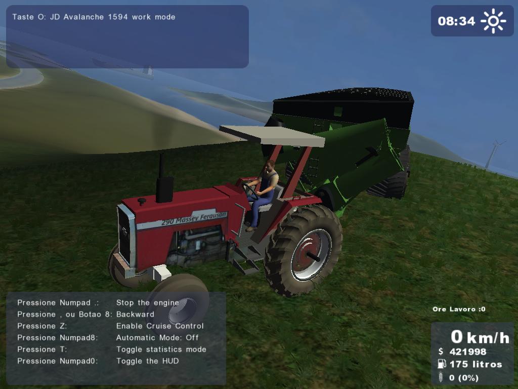 Massey Ferguson 290 ~ Farming-Simulator 2009 Brasil