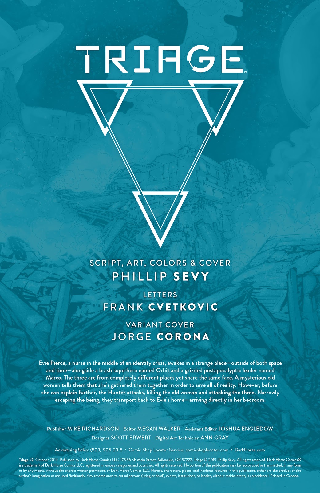 Read online Triage comic - Issue #2