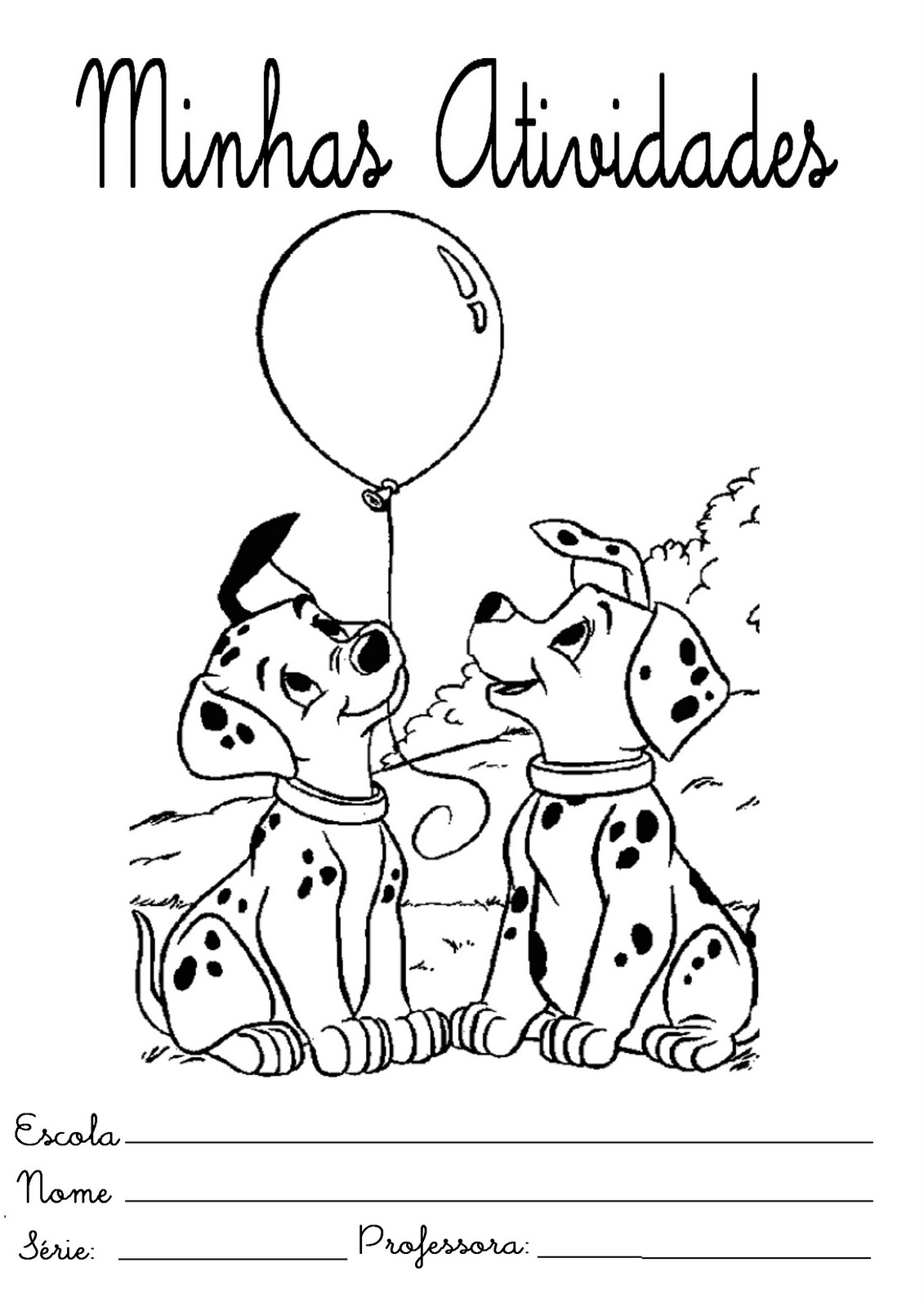 Arte de Criar: Modelos de capas para provas e trabalhinhos