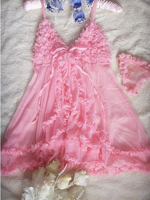 Lencería: Babydoll Rosado