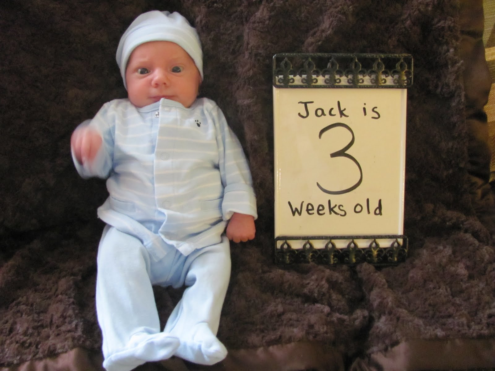 The Life of Barrett and Tanya and their 2 Little Munchkins: 3 Weeks Old