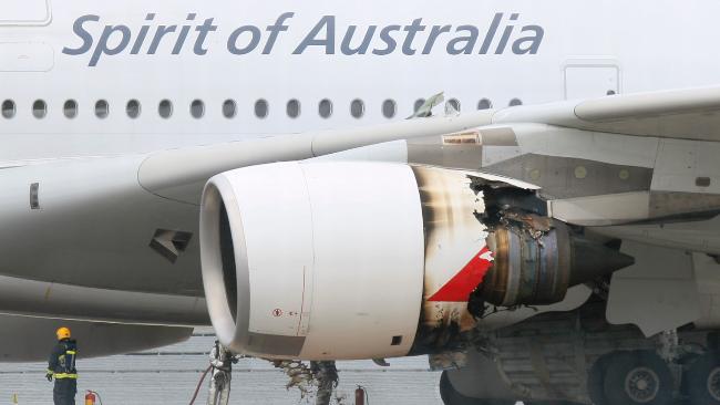 The world of aviation: By Captain Rayan Sh.: Qantas A380: Engine blew ...